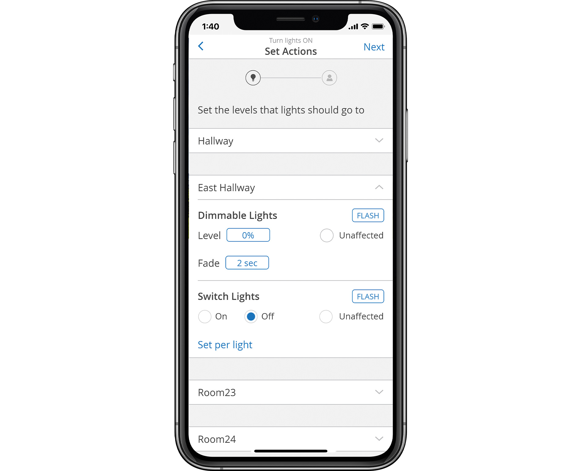 Wireless Fixture Controls | Lutron